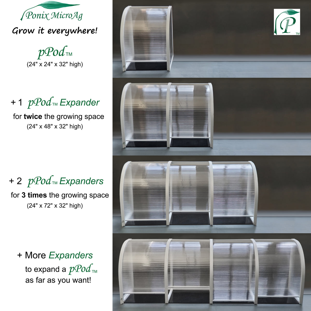 pPod® Expander – Ponix MicroAg